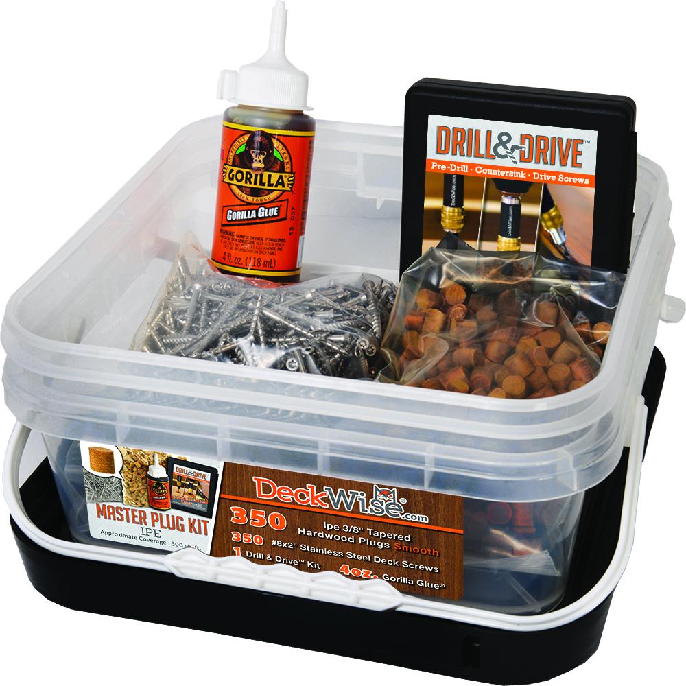 DeckWise Master Plug Kit - Deck Builders Depot